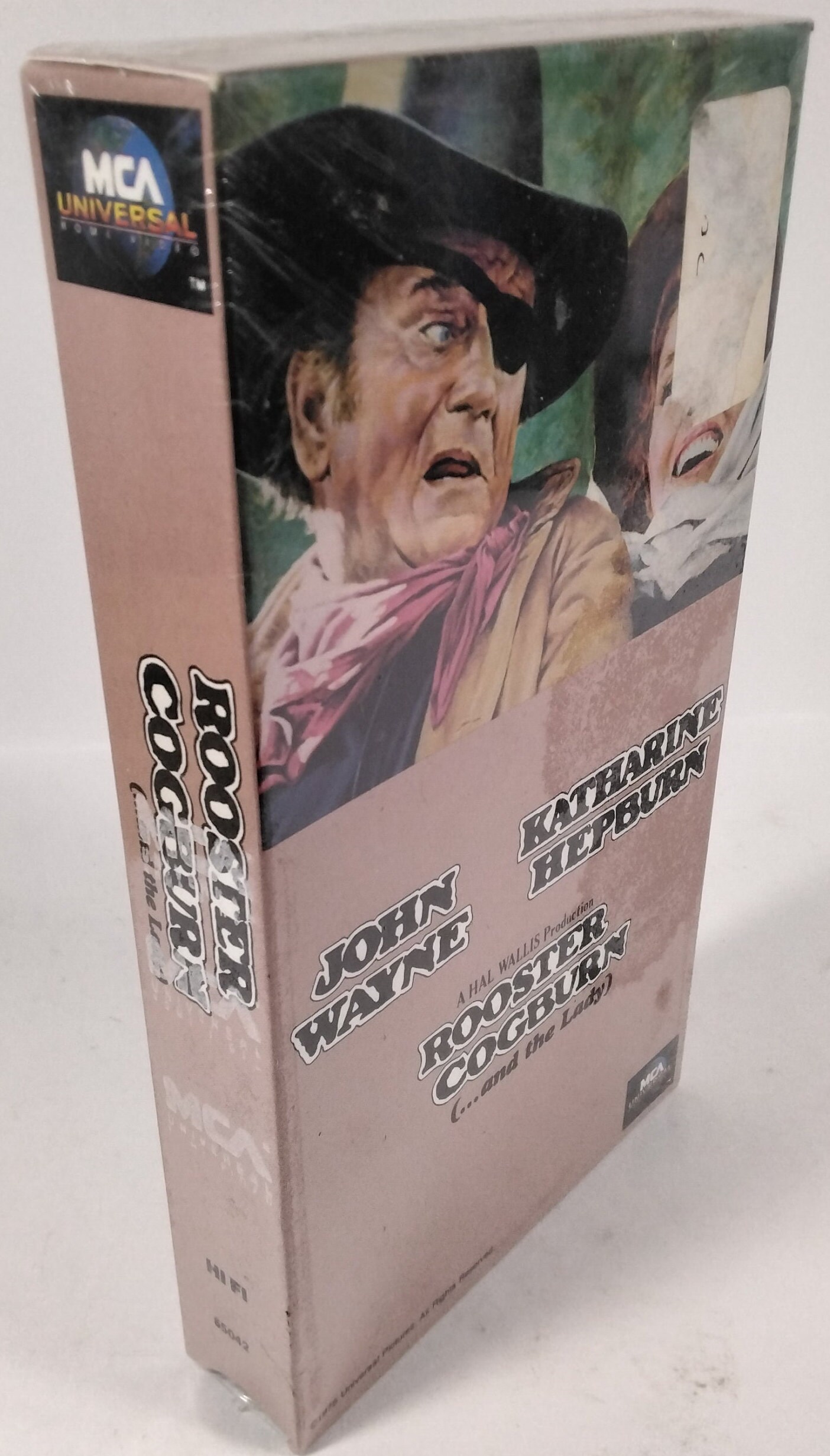 Factory Sealed Rooster Cogburn VHS John Wayne Katharine Hepburn W/watermark - Etsy