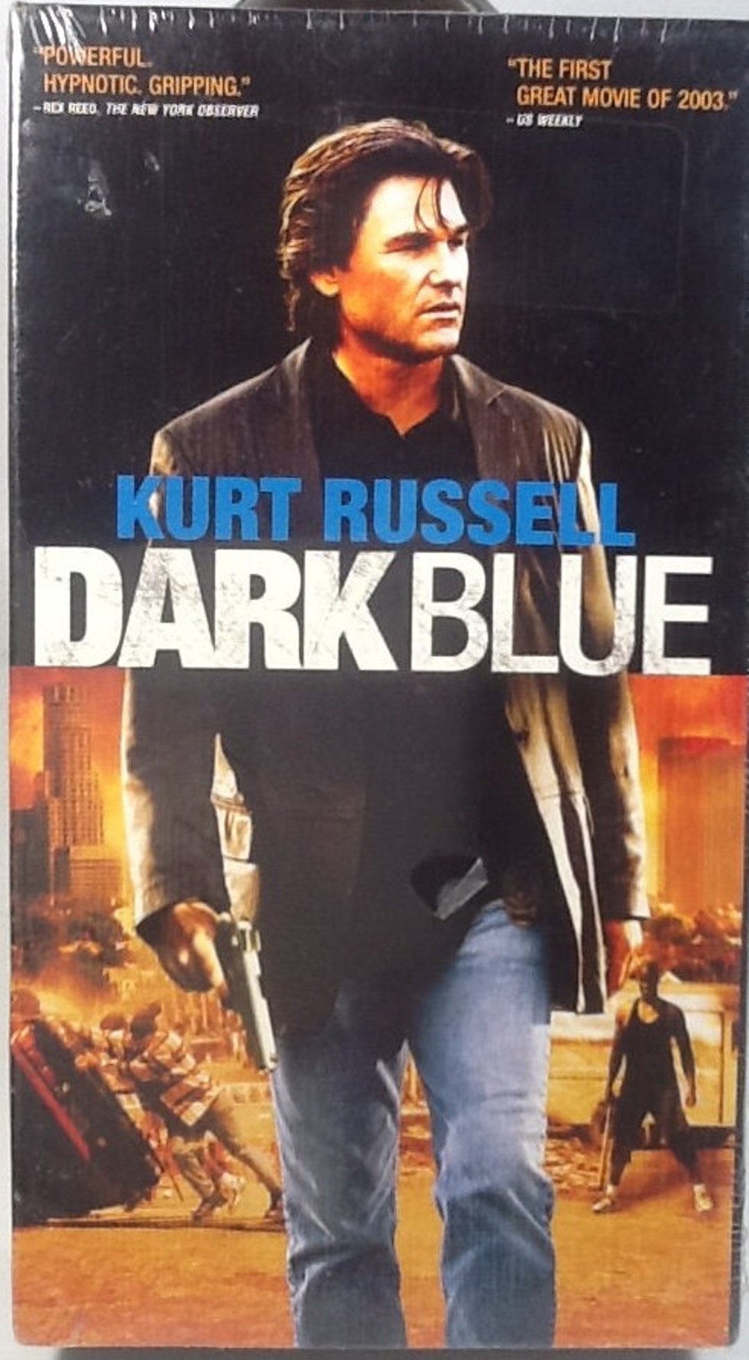 Factory Sealed Dark Blue VHS Kurt Russell Scott Speedman Ving Rhames MGM Home Entertainment - Etsy