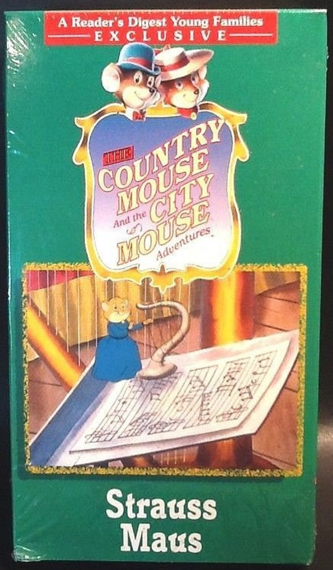 FACTORY SEALED the Country Mouse and the City Mouse Adventures VHS ...
