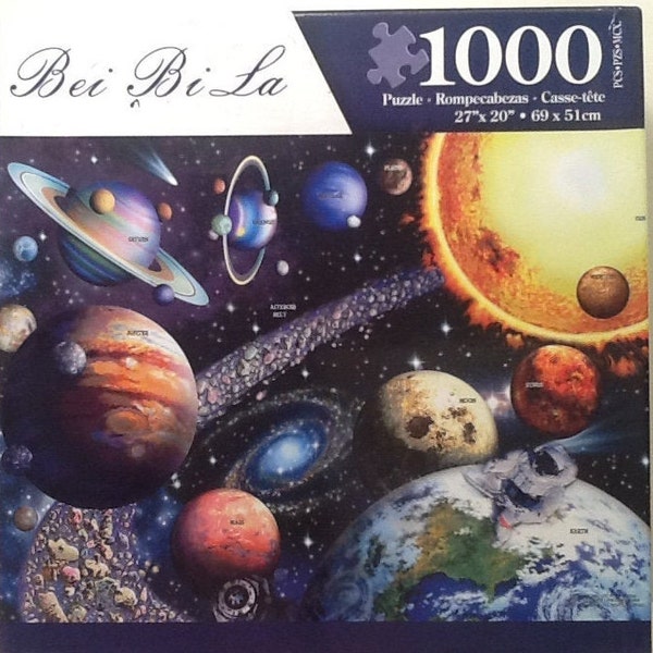 Saturn Jigsaw Puzzle - Etsy