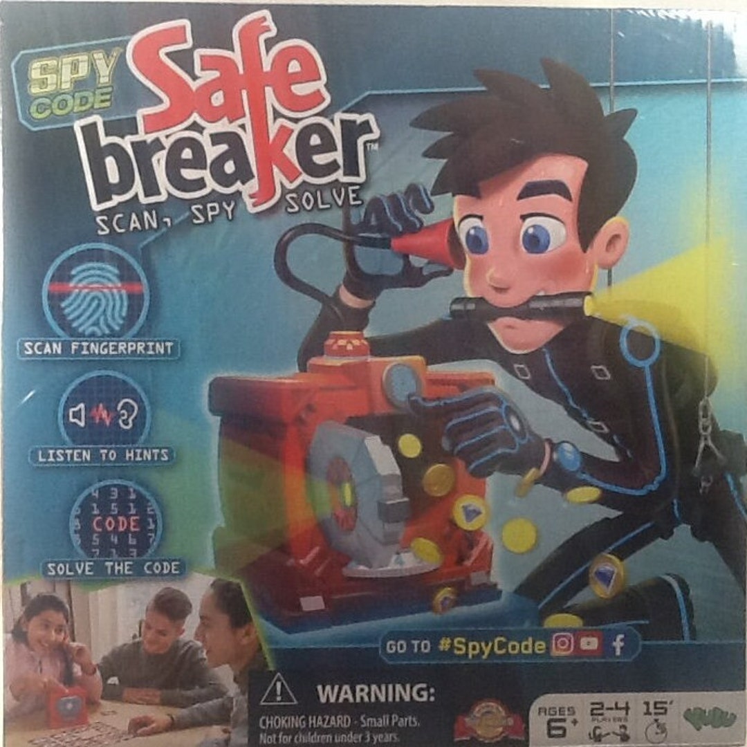 FACTORY SEALED Spy Code Safe Breaker Scan Spy Solve Crack the - Etsy
