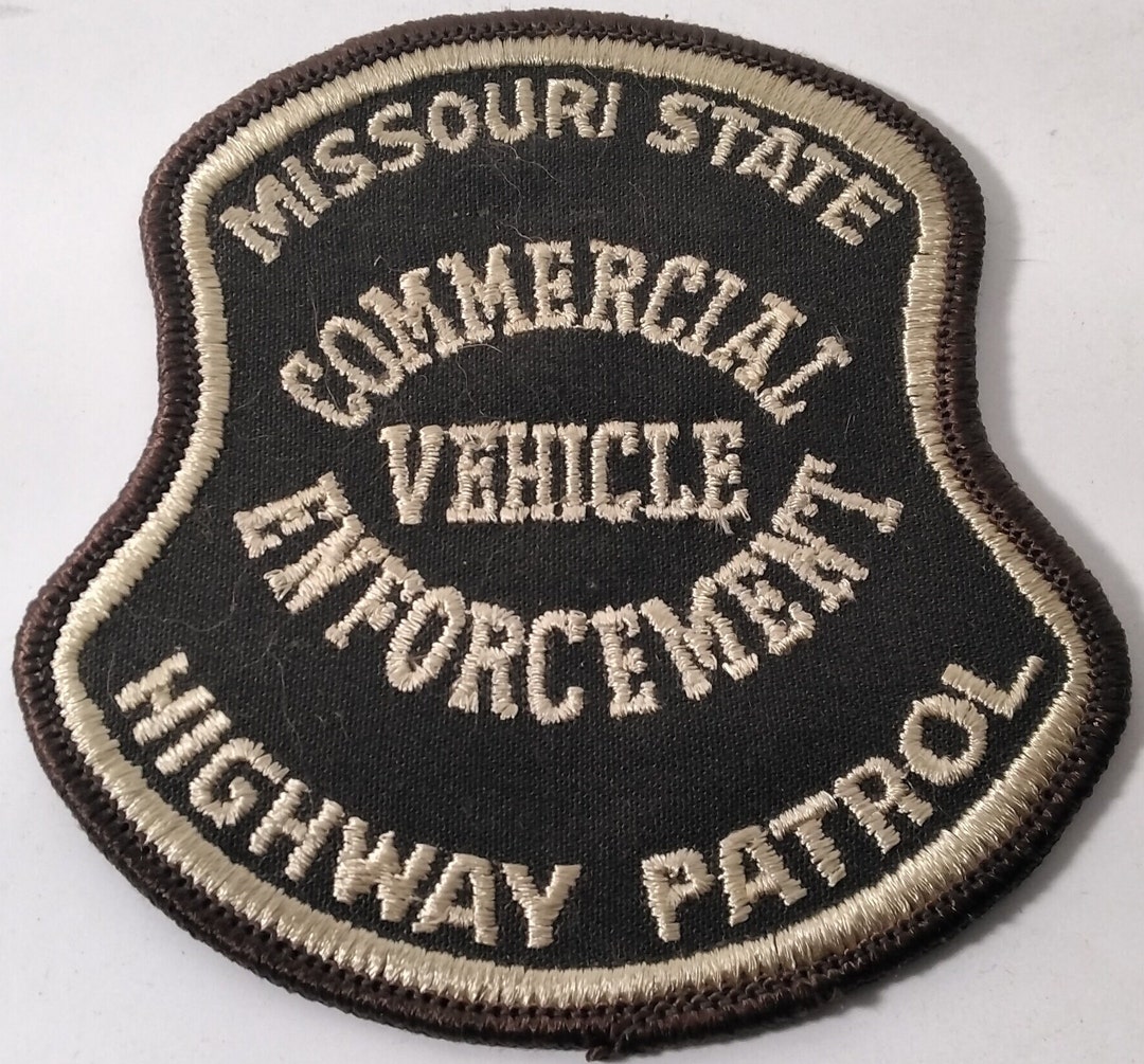 Vintage Law Enforcement Patch Missouri State Highway Patrol Commercial ...