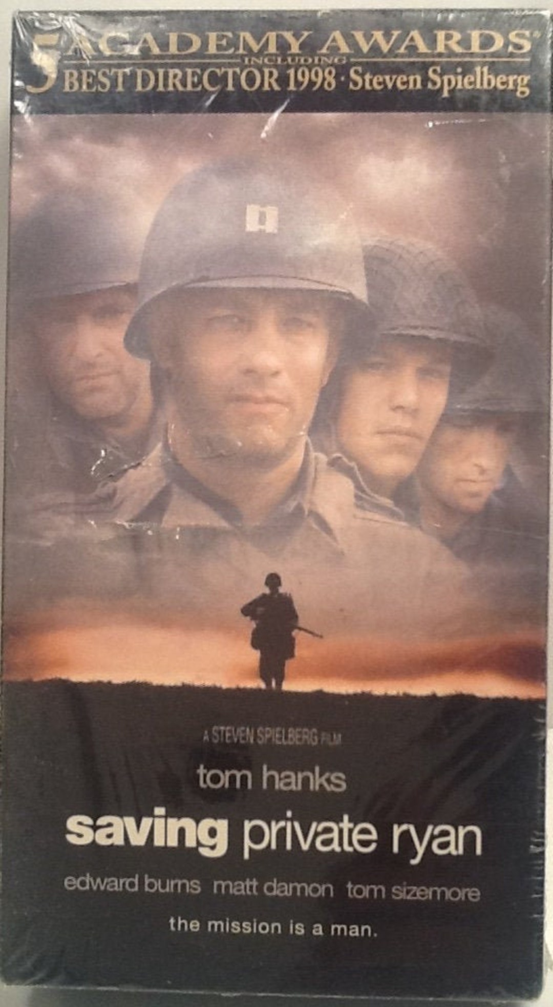 FACTORY SEALED Saving Private Ryan VHS Tom Hanks Edward Burns Matt ...