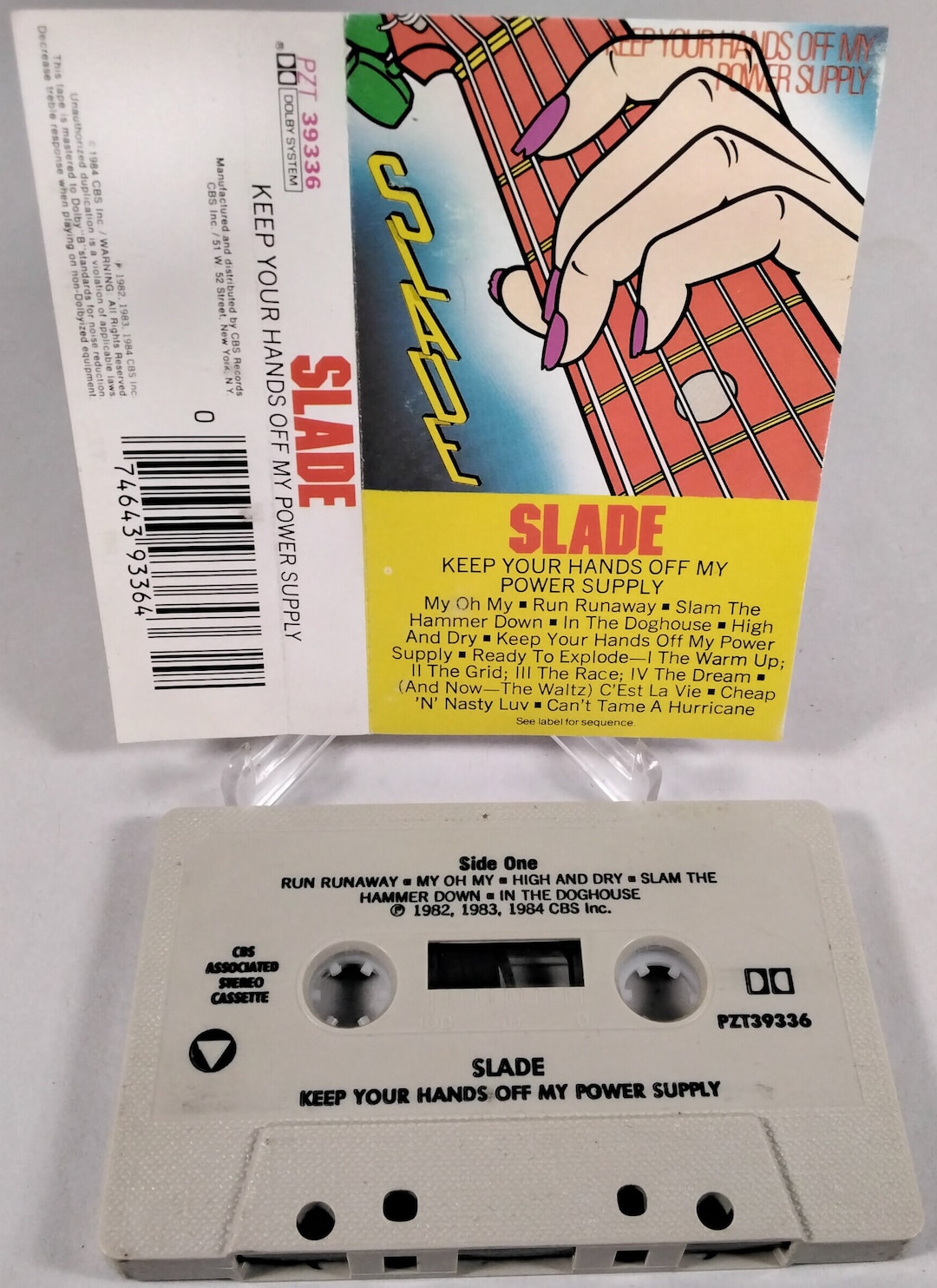 Vintage 1984 Slade CASSETTE Keep Your Hands off My Power Supply - Etsy