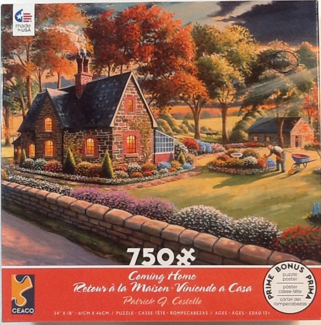 Coming Home Patrick J Costello 750 Pc Jigsaw Puzzle 24 X 18 Ceaco 2927-2 - Etsy