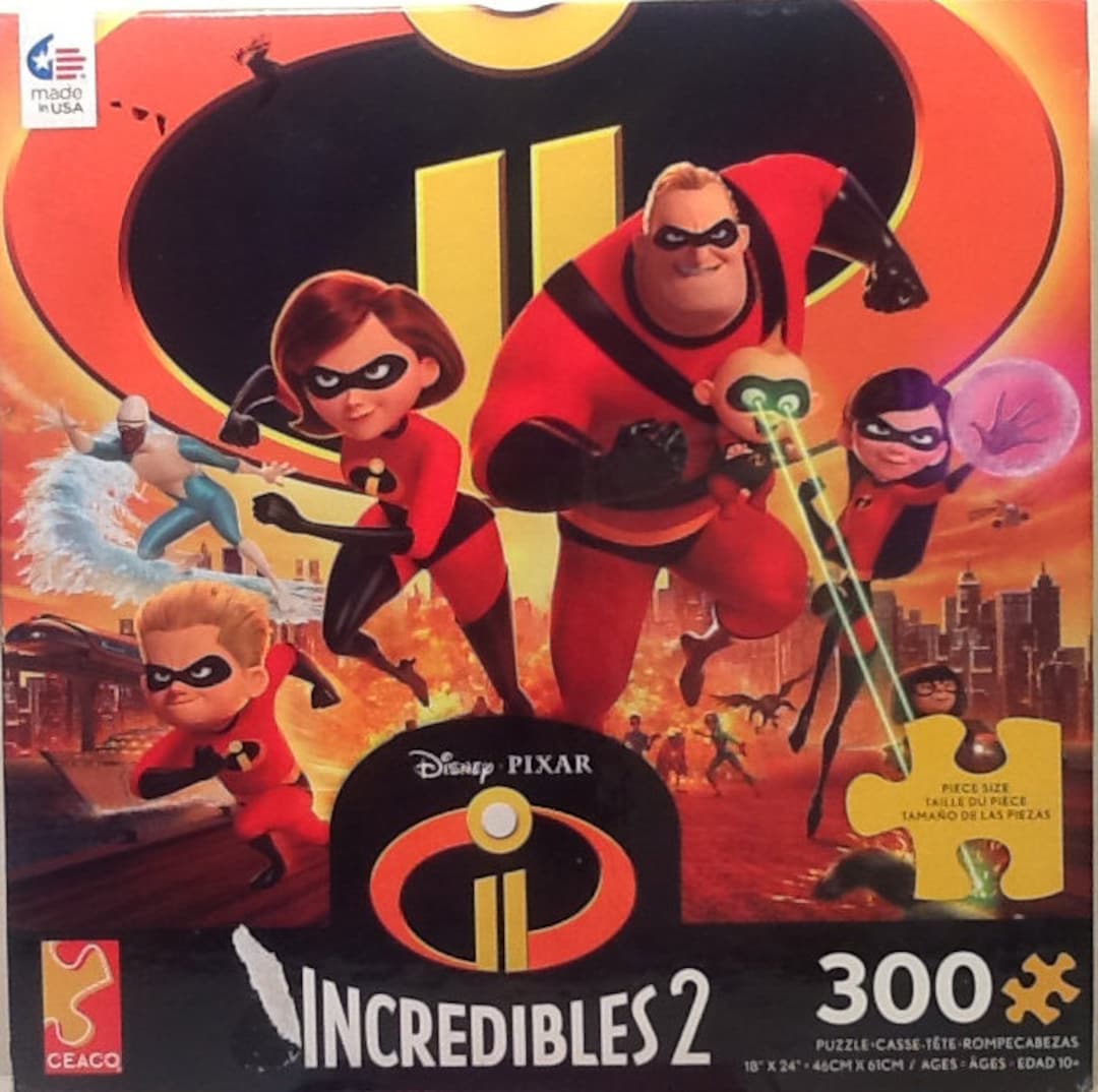 Incredibles 2 Disney Pixar Bob Parr Helen Parr Violet Parr Dash Parr II ...