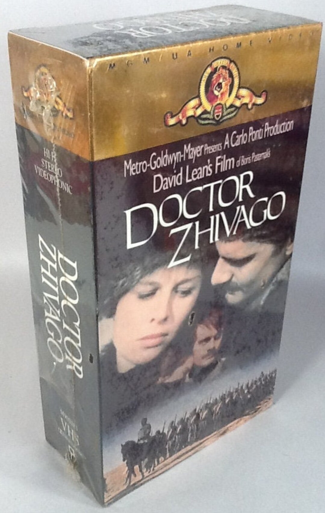 FACTORY SEALED Doctor Zhivago VHS 2 Tapes Alec Guinness Omar Sharif Rod ...