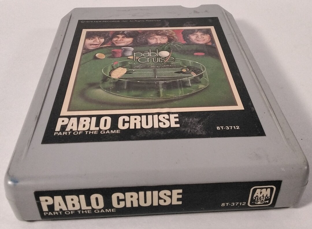 Vintage 1979 PABLO CRUISE 8 Track Tape Part of the Game - Etsy