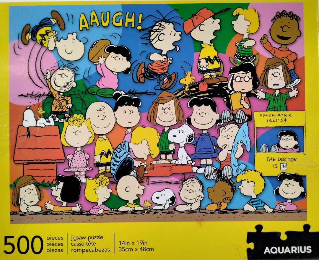 Peanuts Charlie Brown Aaugh Linus Lucy Snoopy Woodstock Peppermint ...