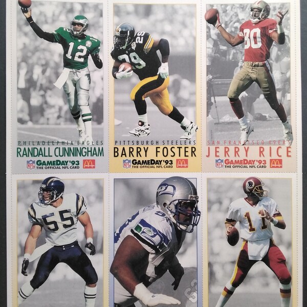 Mcdonalds Football Cards - Etsy