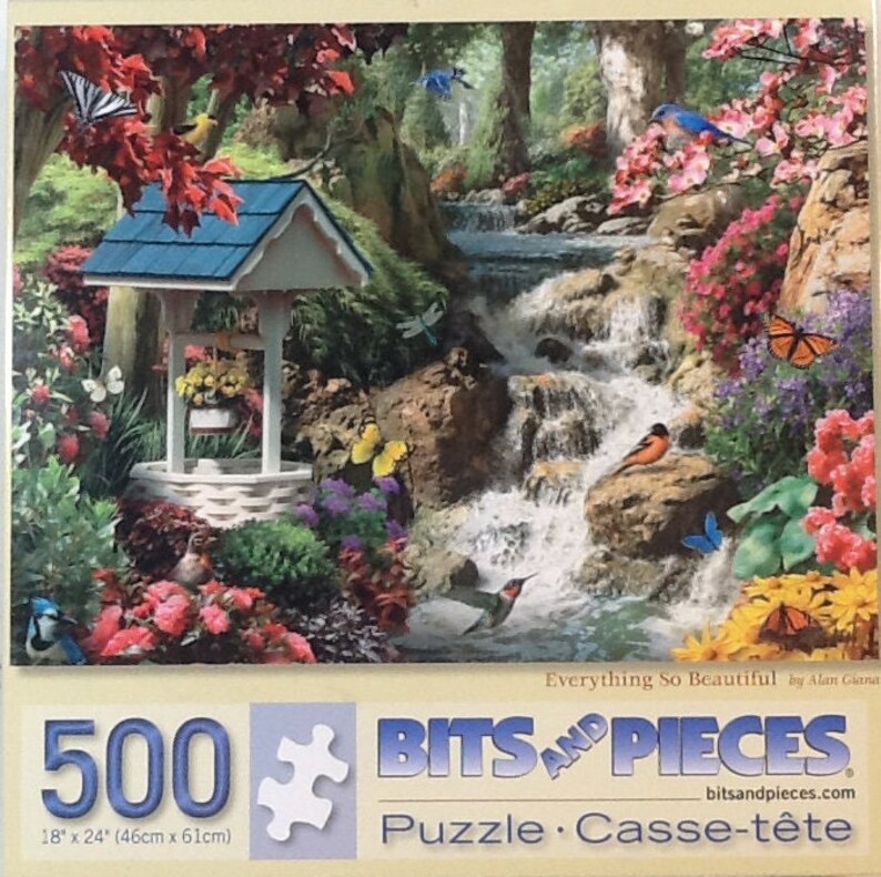 Everything so Beautiful Alan Giana 500 Pc Jigsaw Puzzle - Etsy