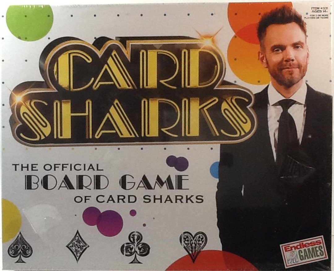 FACTORY SEALED Card Sharks the Official Board Game of Card Sharks Joel ...