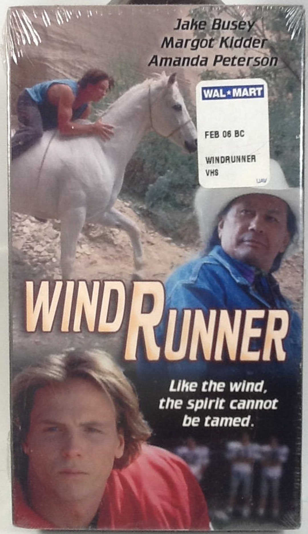FACTORY SEALED Wind Runner VHS Jake Busey Margot Kidder Amanda Peterson ...