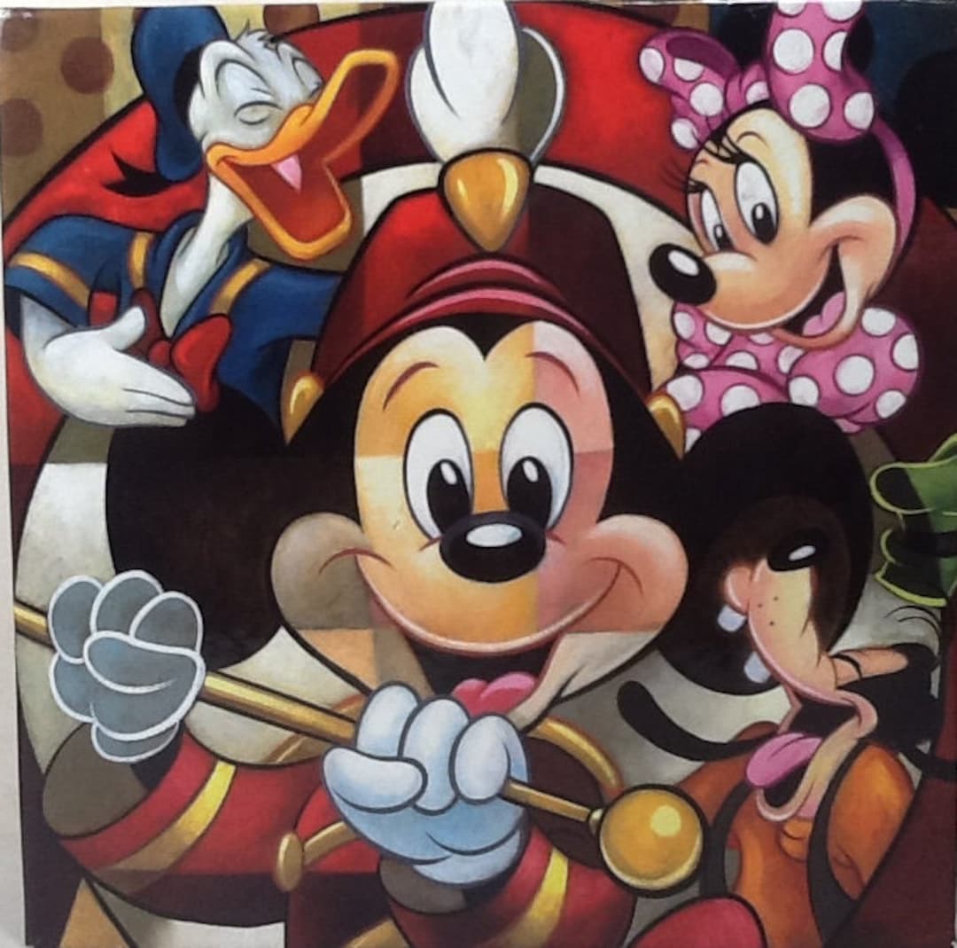 Disney Mickey Mania Mickey Mouse Minnie Mouse Donald Duck Jigsaw Puzzle ...