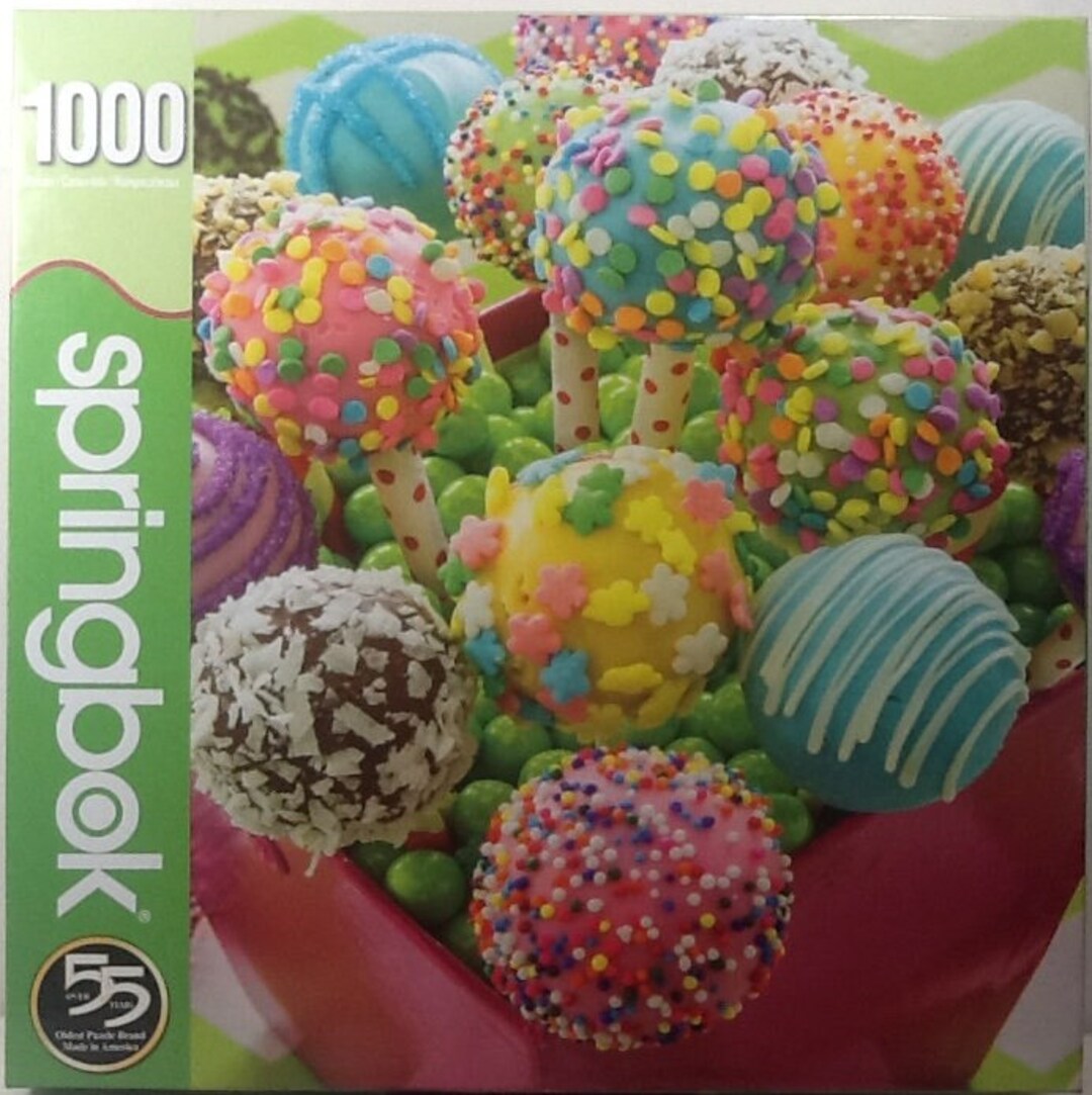 Cake Pops 1000 Pc Jigsaw Puzzle 24 X 30 Springbok 33-10733 - Etsy