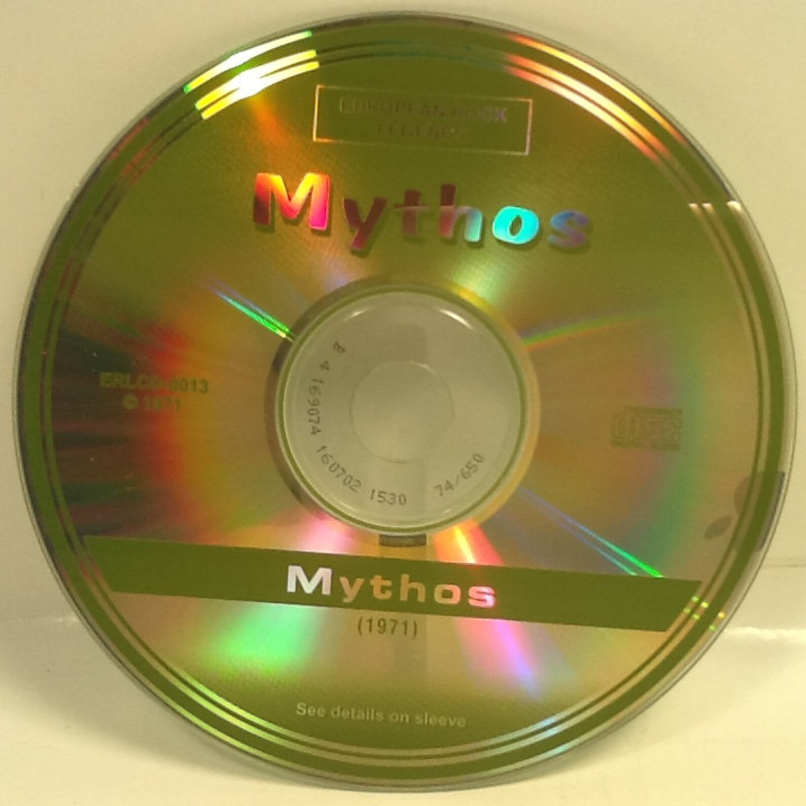 Mythos CD Mythos Self Titled European Rock Legends ERLCD0013 | Etsy