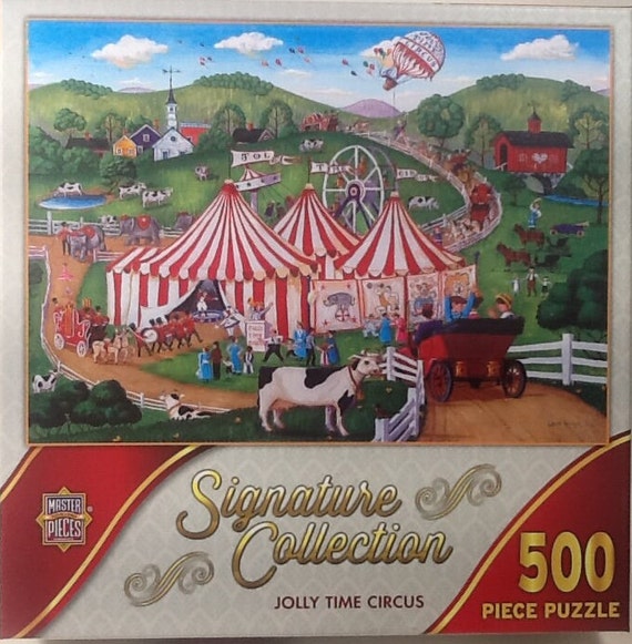 Jolly Time Circus Signature Collection Big Top Tents Ferris - Etsy