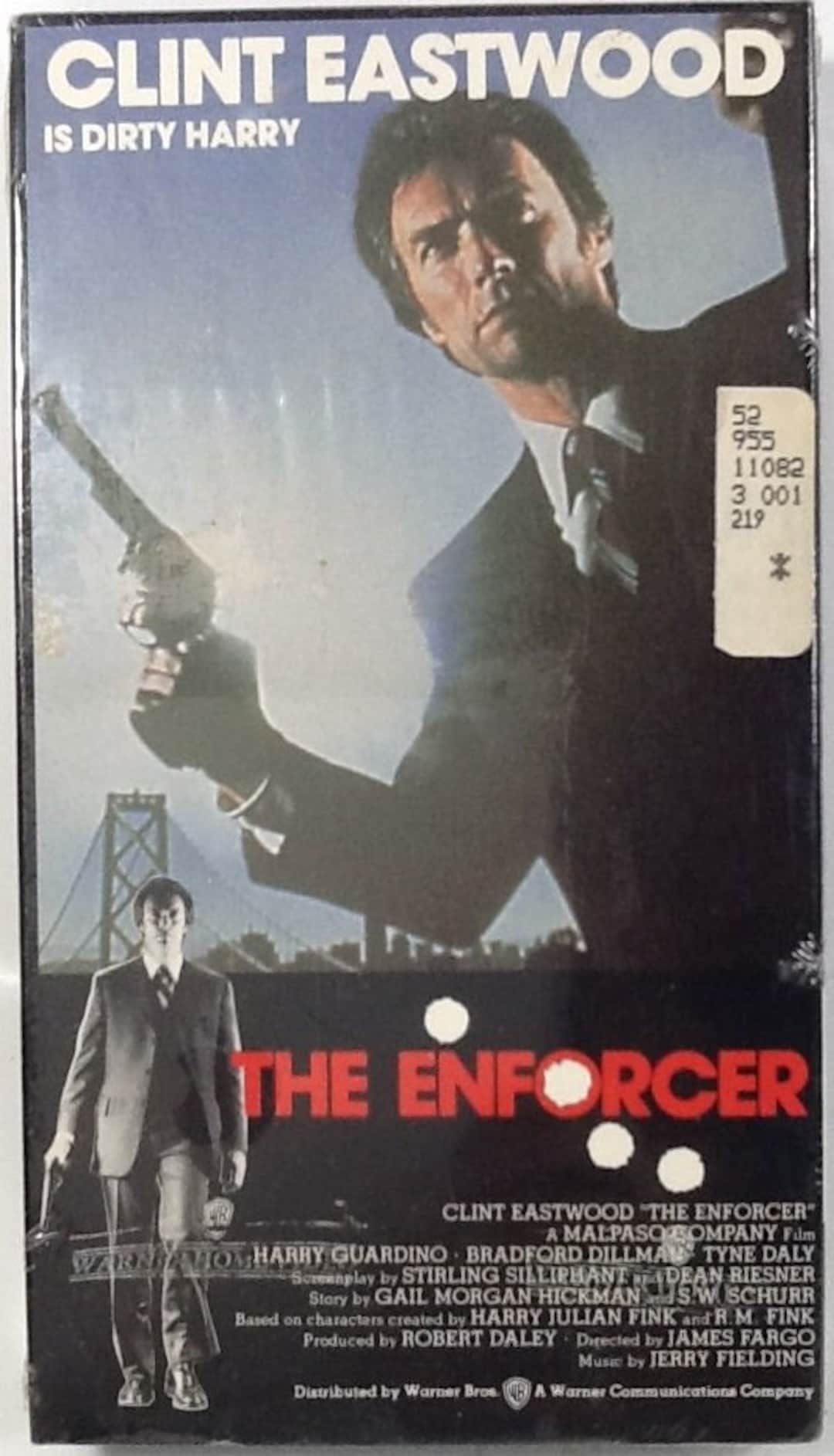 Factory Sealed the Enforcer Dirty Harry VHS Clint Eastwood Tyne Daly ...