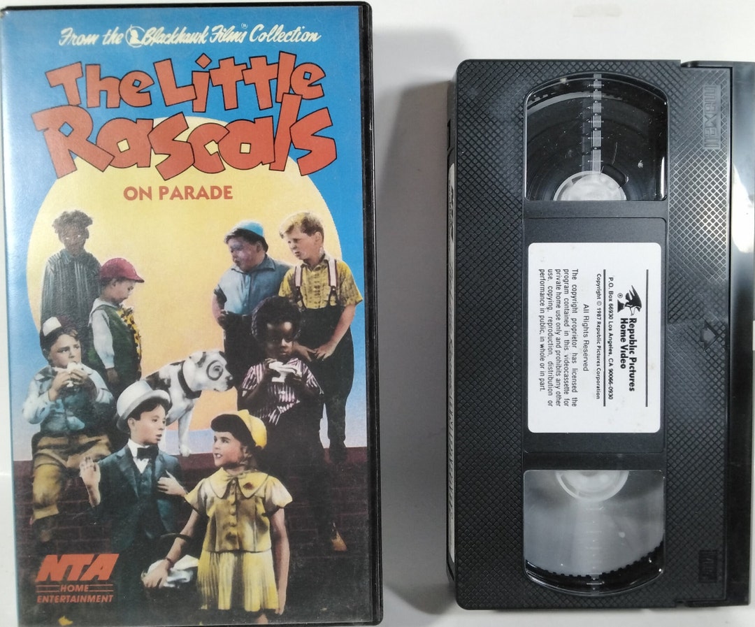 Vintage 1984 the Little Rascals on Parade VHS NTA Home Entertainment - Etsy