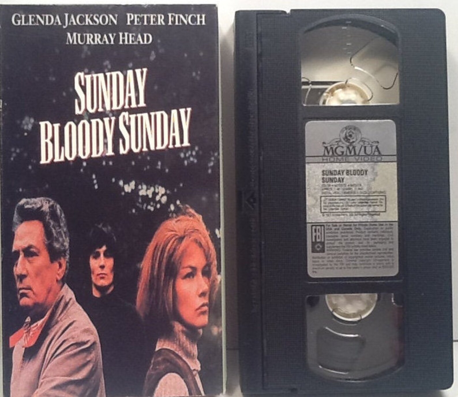 Sunday Bloody Sunday VHS Glenda Jackson Peter Finch Murray | Etsy