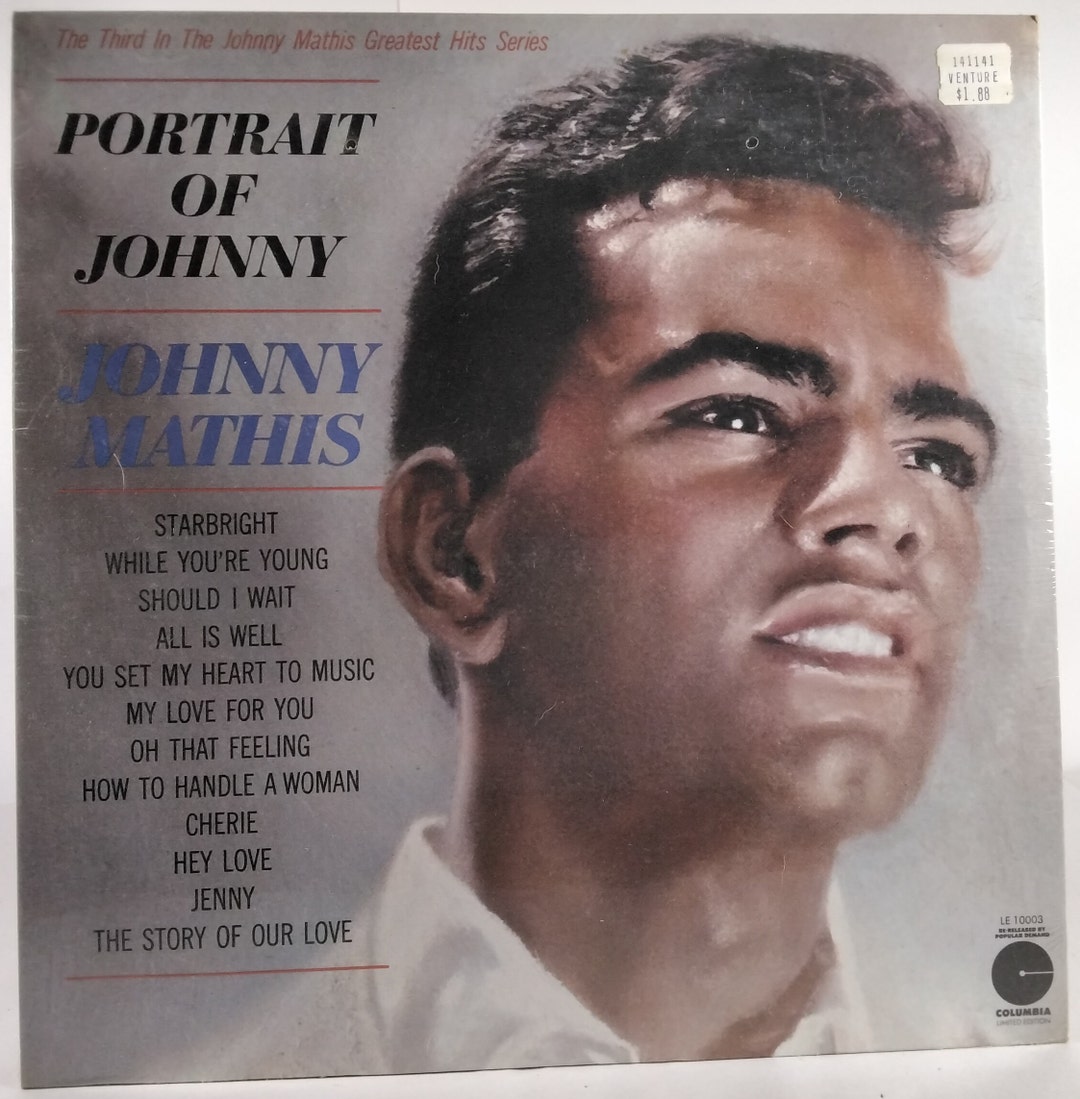 Vintage Factory Sealed LP Album Vinyl Johnny Mathis / Portrait of ...