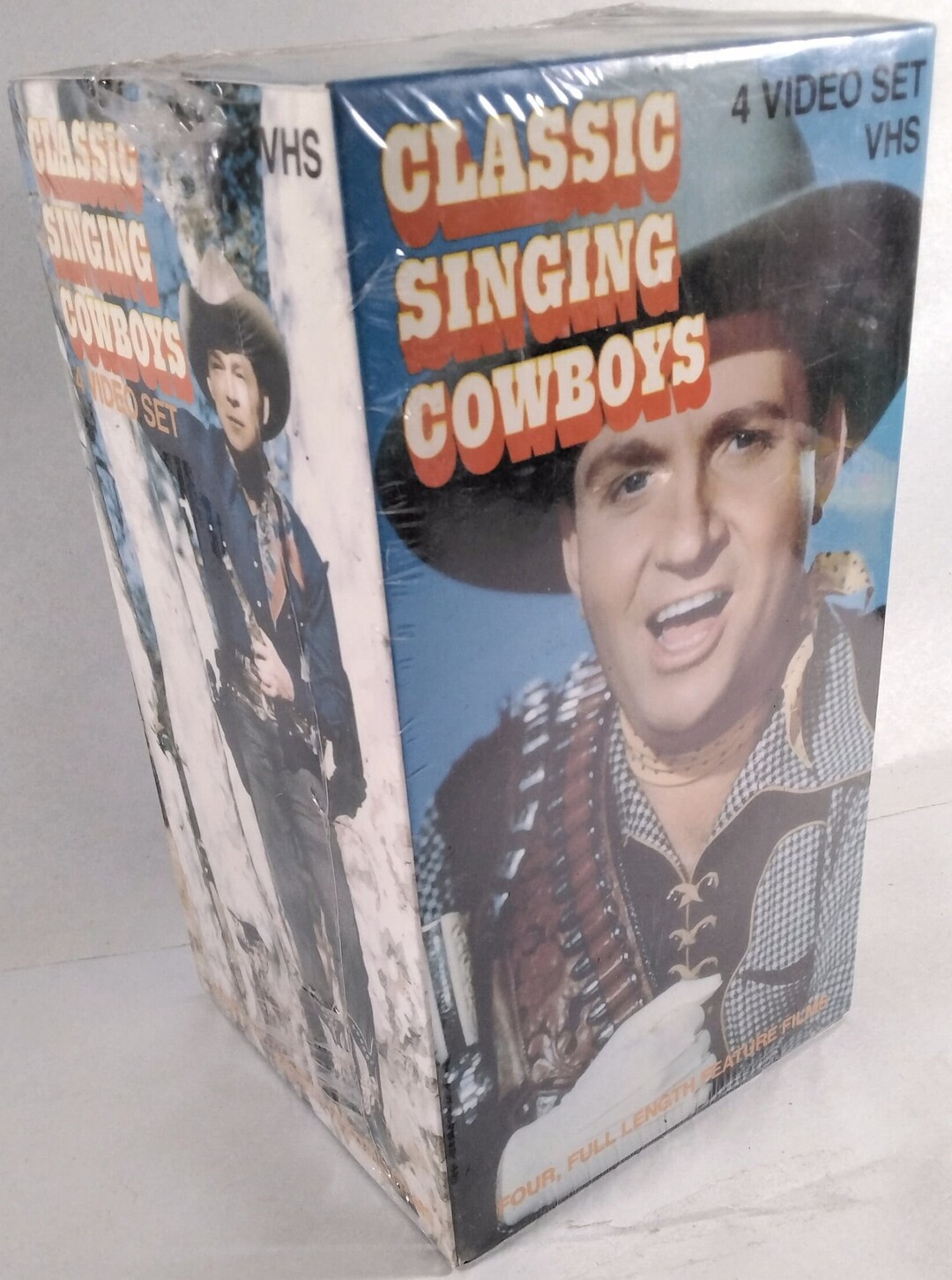 New Sealed Classic Singing Cowboys VHS 4 Tapes Gene Autry Oh Susannah ...