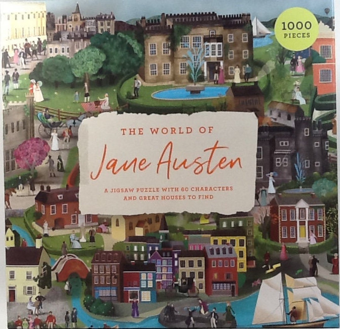 The World of Jane Austen Barry Falls 1000 Pc Jigsaw Puzzle - Etsy