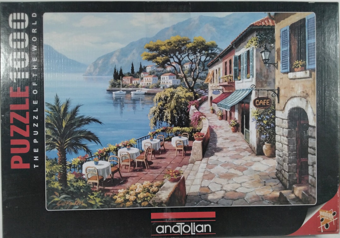 Overlook Cafe II Teras Cafe II Sung Kim 1000 Pc Jigsaw Puzzle 18.89 X ...