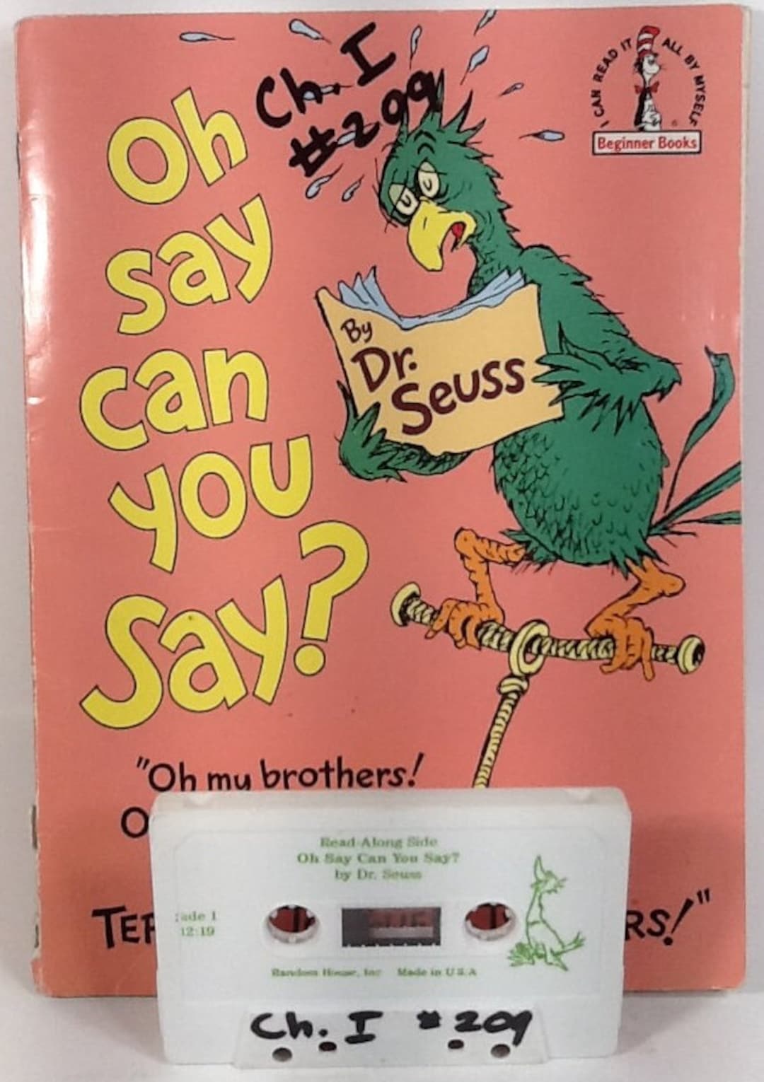Vintage 1979 Oh Say Can You Say Dr Seuss Book & Cassette Tape - Etsy Vintage 1979 Oh Say Can You Say Dr Seuss Book & Cassette Tape - Etsy