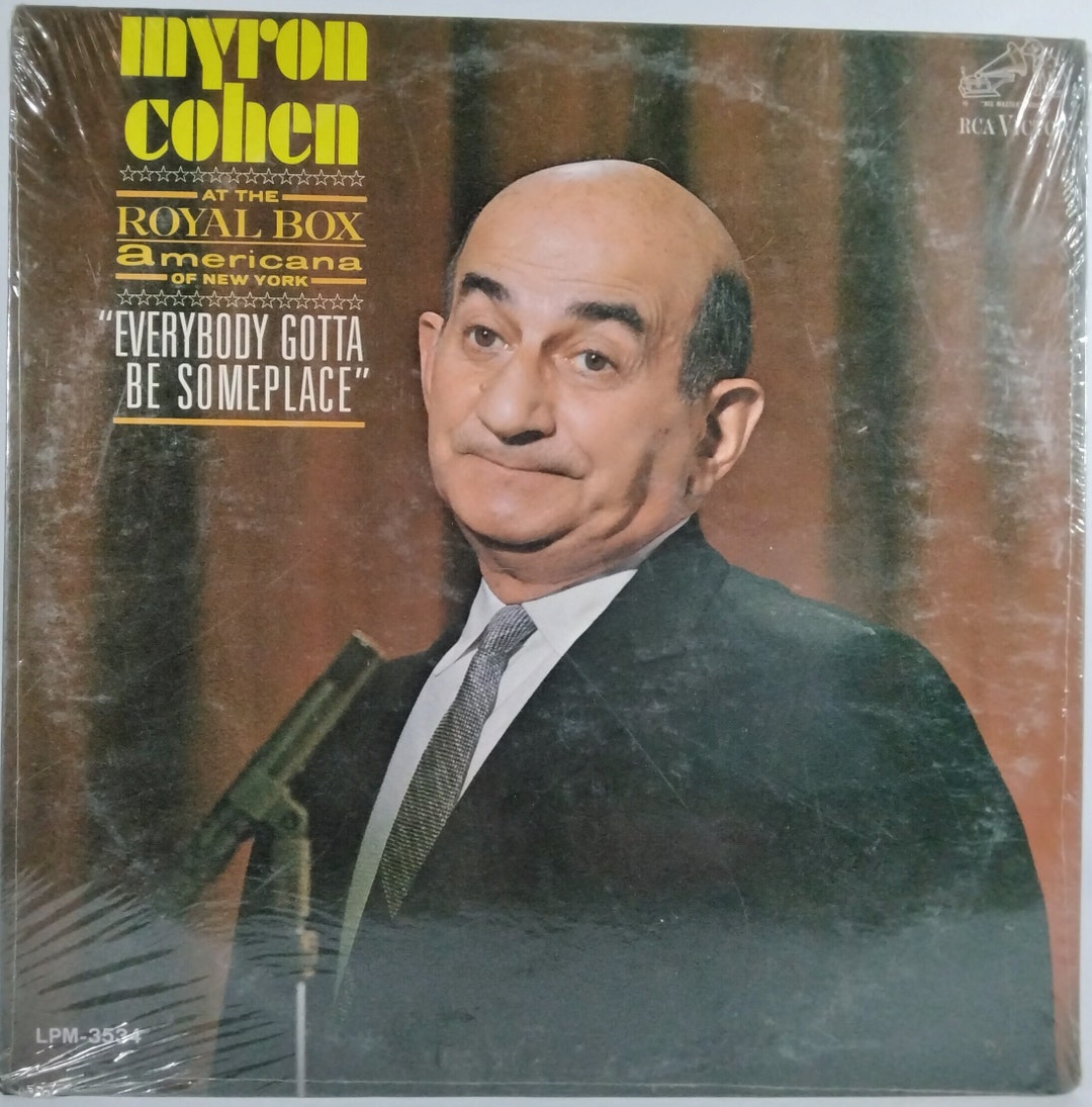 Vintage 1966 Factory Sealed LP Album Vinyl Myron Cohen at the Royal Box ...