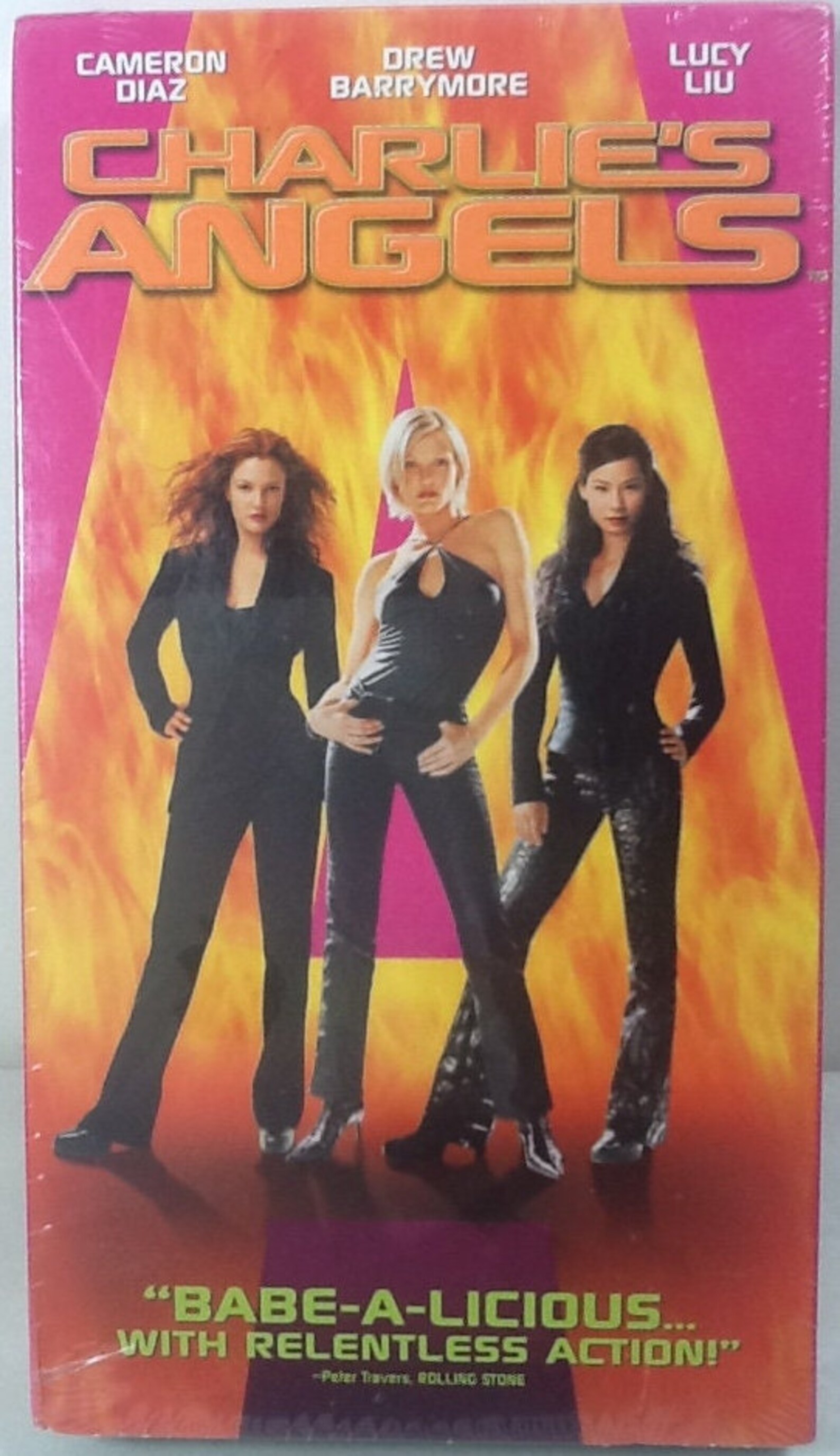 Vintage FACTORY SEALED Charlie's Angels VHS Cameron Diaz - Etsy