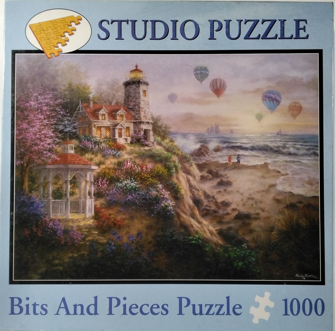Charming Tranquility Nicky Boehme 1000 Pc 20 X 27 Jigsaw Puzzle Bits ...