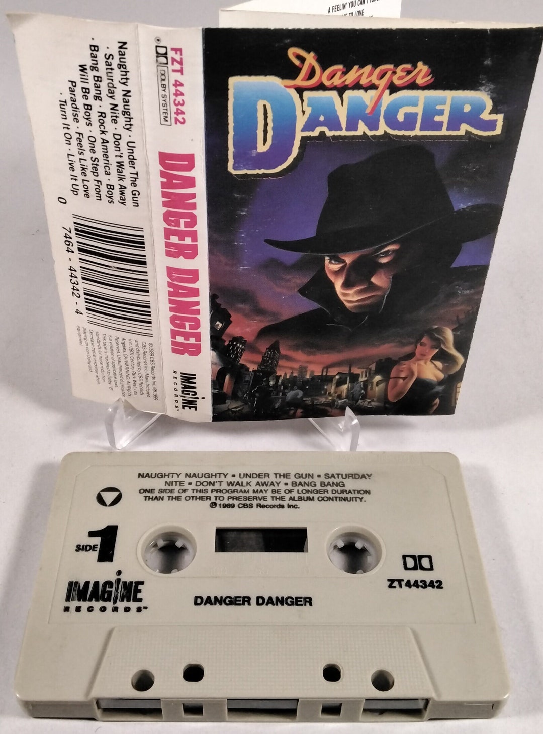 Vintage 1989 Danger Danger CASSETTE Danger Danger - Etsy