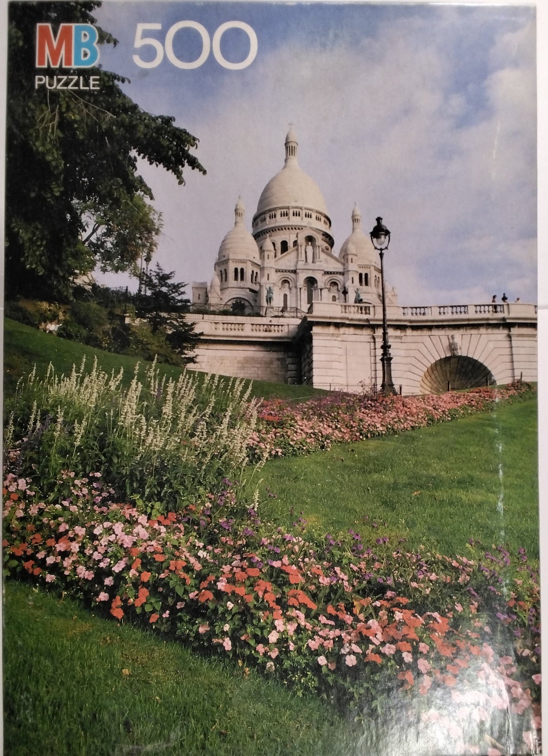 VINTAGE 1991 Sacre Coeur and Gardens Paris France Croxley Jigsaw Puzzle ...
