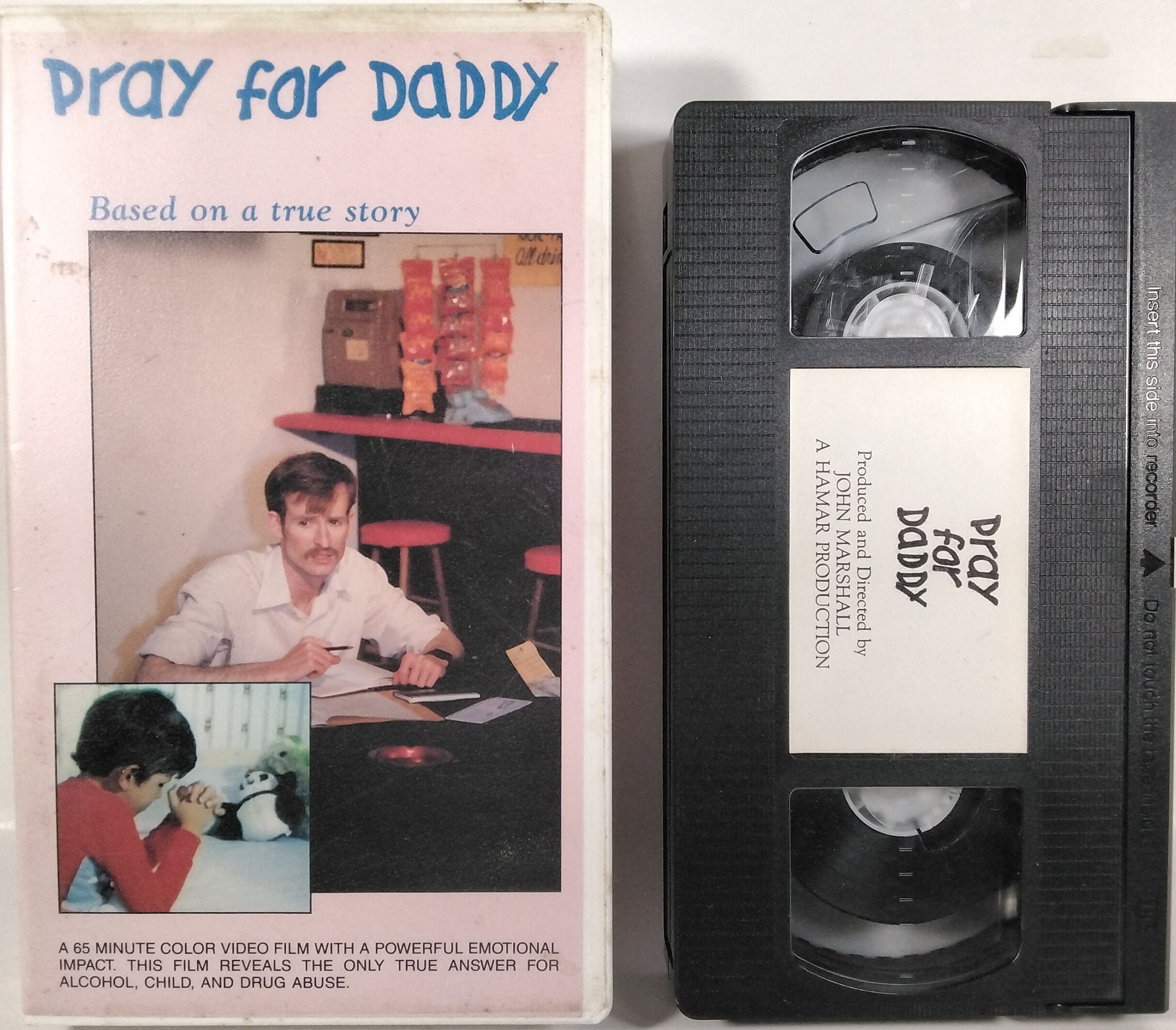 Vintage Pray for Daddy VHS Based on A True Story Ken Haney Pat Cassidy ...