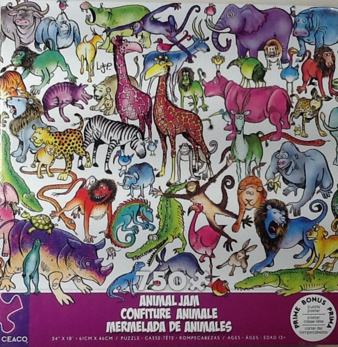 Animal Jam Giraffe Elephant Rhino Hippo Monkey Lion Alligator Zebra ...