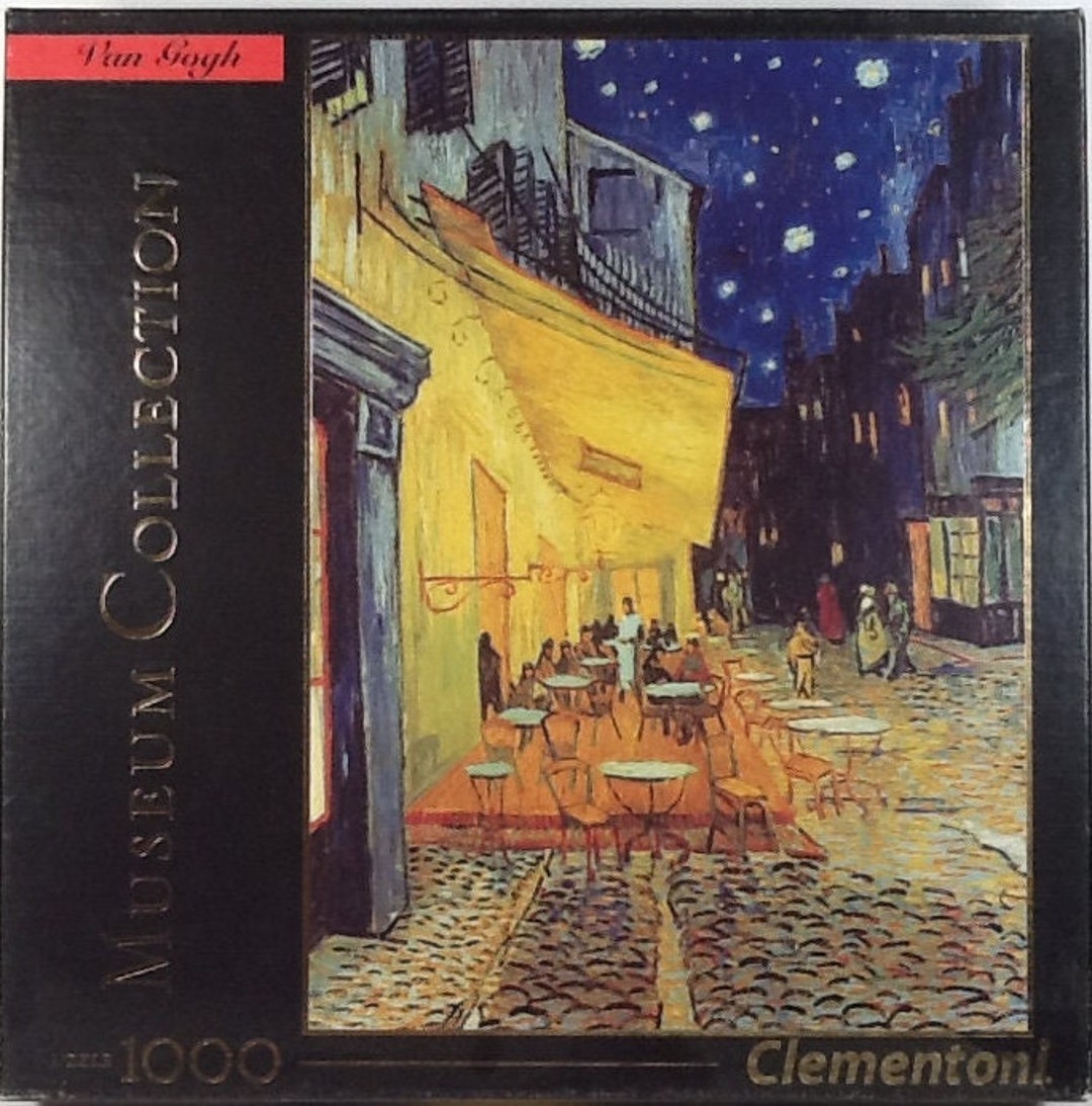 Cafe Terrace at Night Vincent Van Gogh Museum Collection 1000 Pc Jigsaw ...