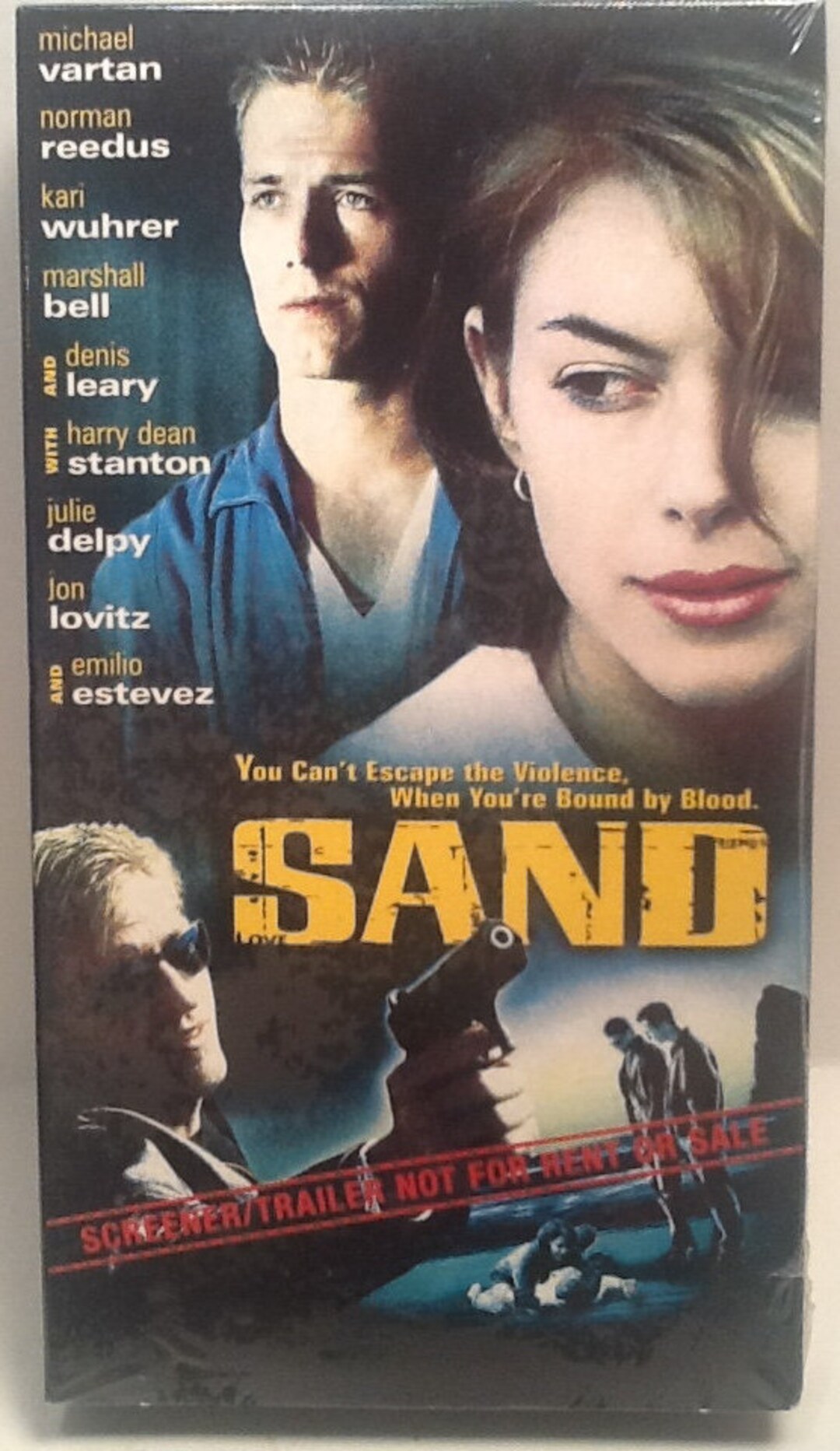 FACTORY SEALED Sand VHS Screener Michael Vartan Norman Reedus - Etsy