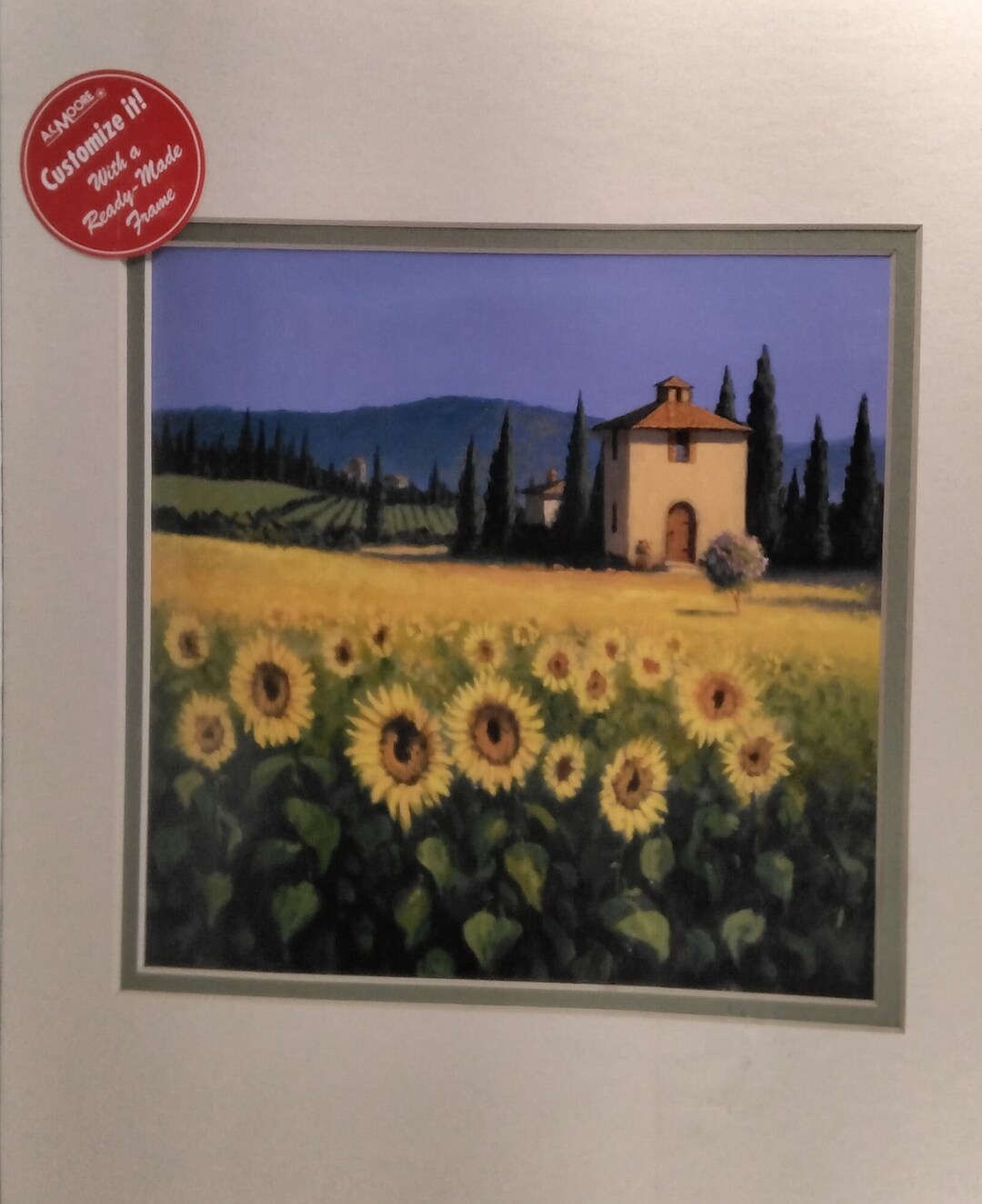 NOS A.C. Moore Art Print Golden Warmth David Short W/mat 11 X 14 Shrink ...