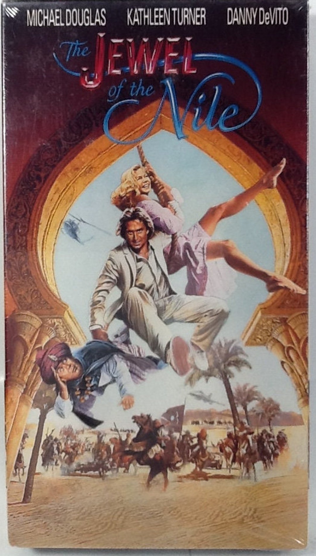 FACTORY SEALED the Jewel of the Nile VHS Michael Douglas Kathleen Turner Danny Devito 1992 ...