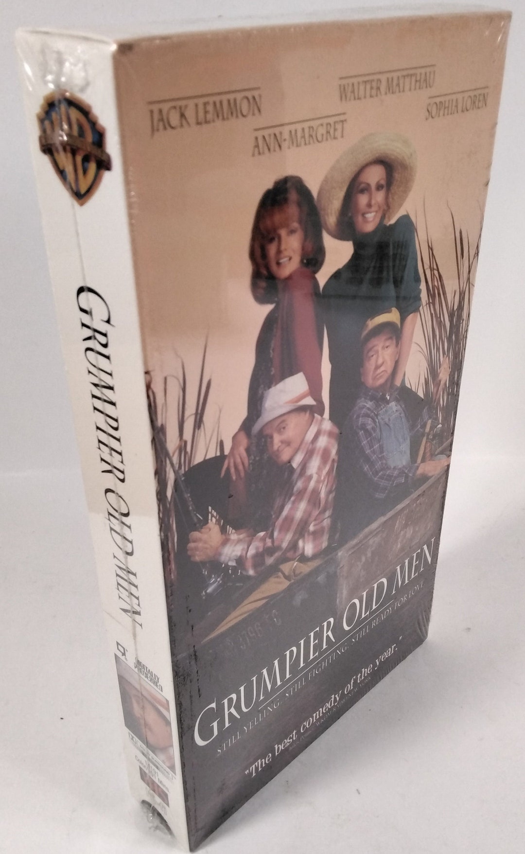 Factory Sealed Grumpier Old Men VHS Jack Lemmon Walter Matthau Sophia Loren Ann-margret - Etsy