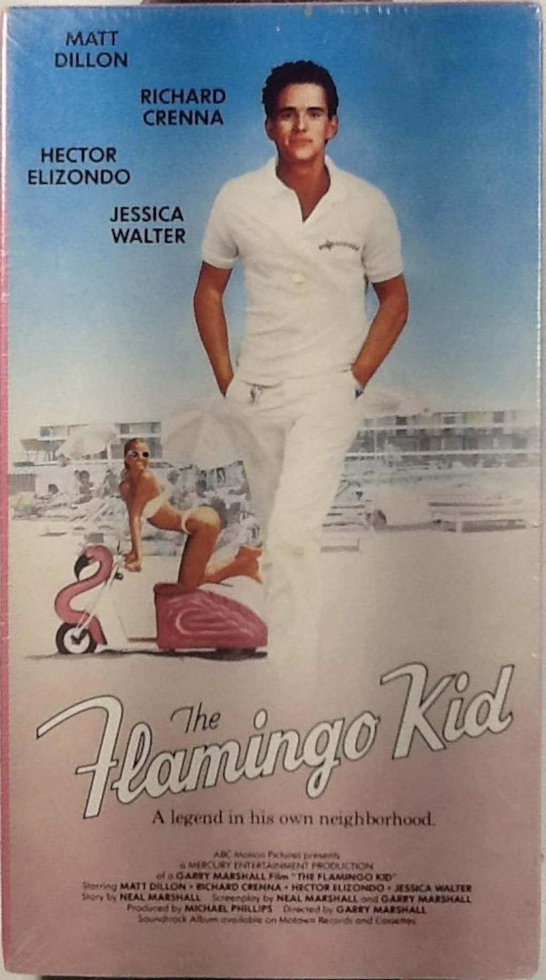 Factory SEALED the Flamingo Kid Legend in His Own Neighborhood VHS Matt ...