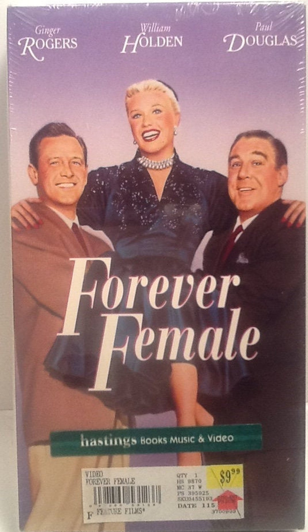 FACTORY SEALED Forever Female VHS Ginger Rogers William Holden - Etsy UK
