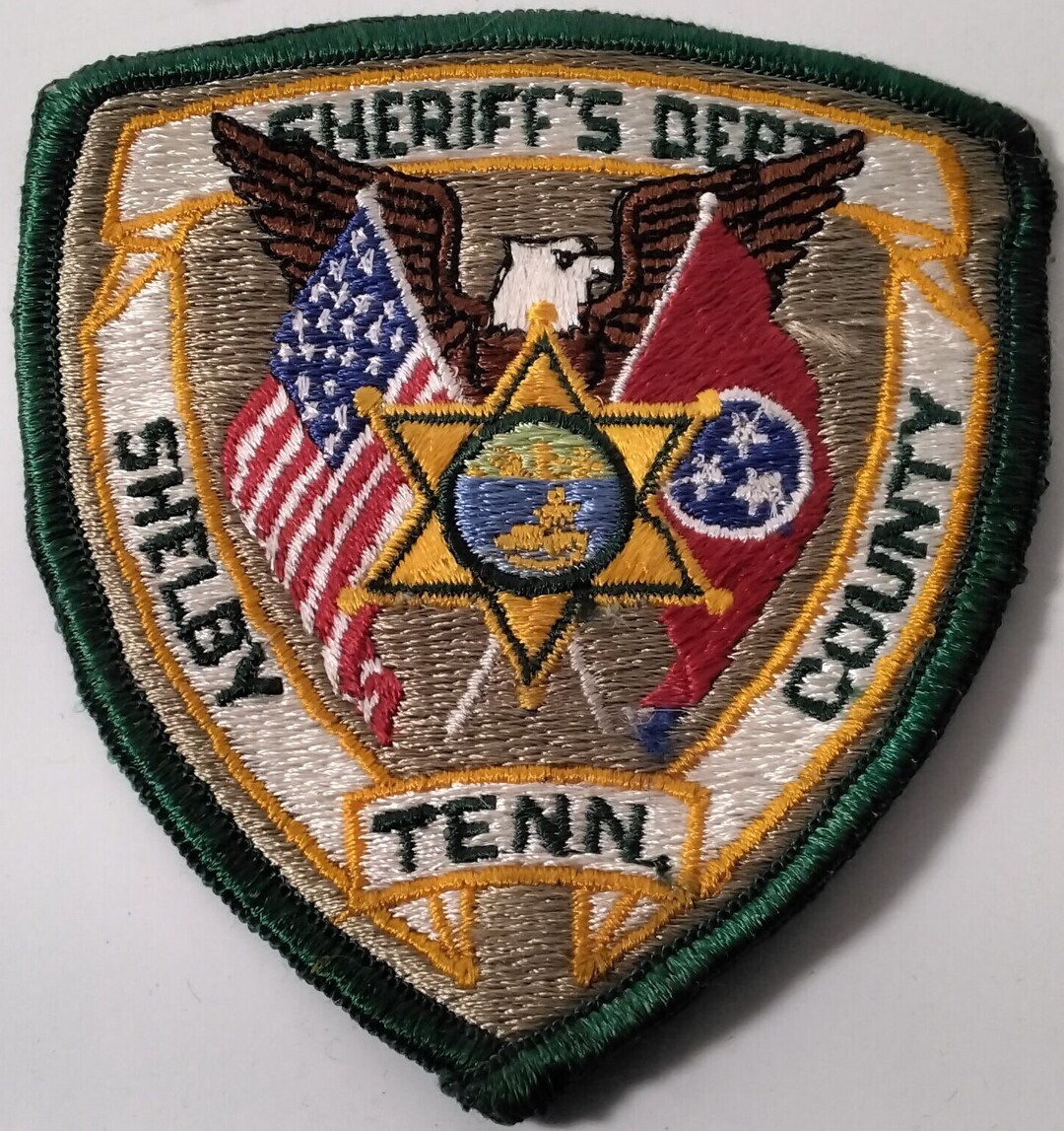Vintage Law Enforcement Patch Sheriff's Department Shelby County ...