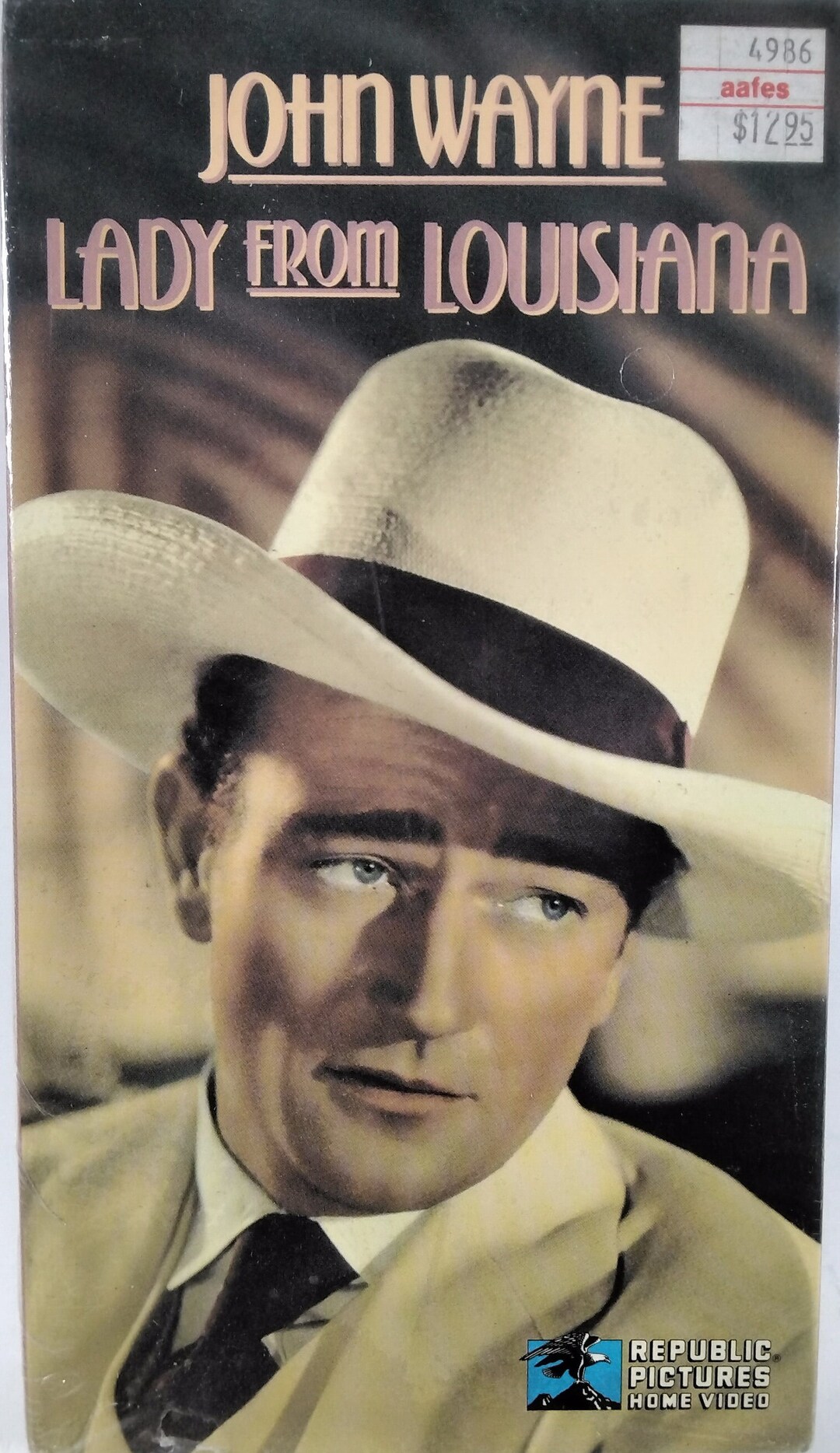 FACTORY SEALED Lady From Louisiana VHS John Wayne - Etsy