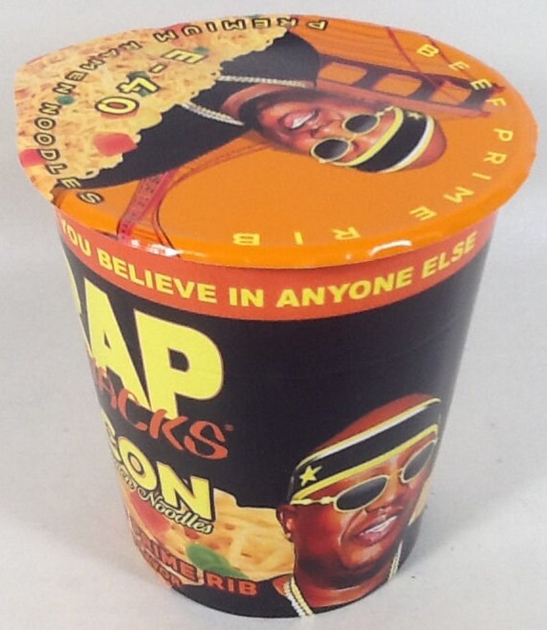 NEW E-40 Rap Snacks Icon Ramen Noodles Beef Prime Rib 2.25 Oz ...