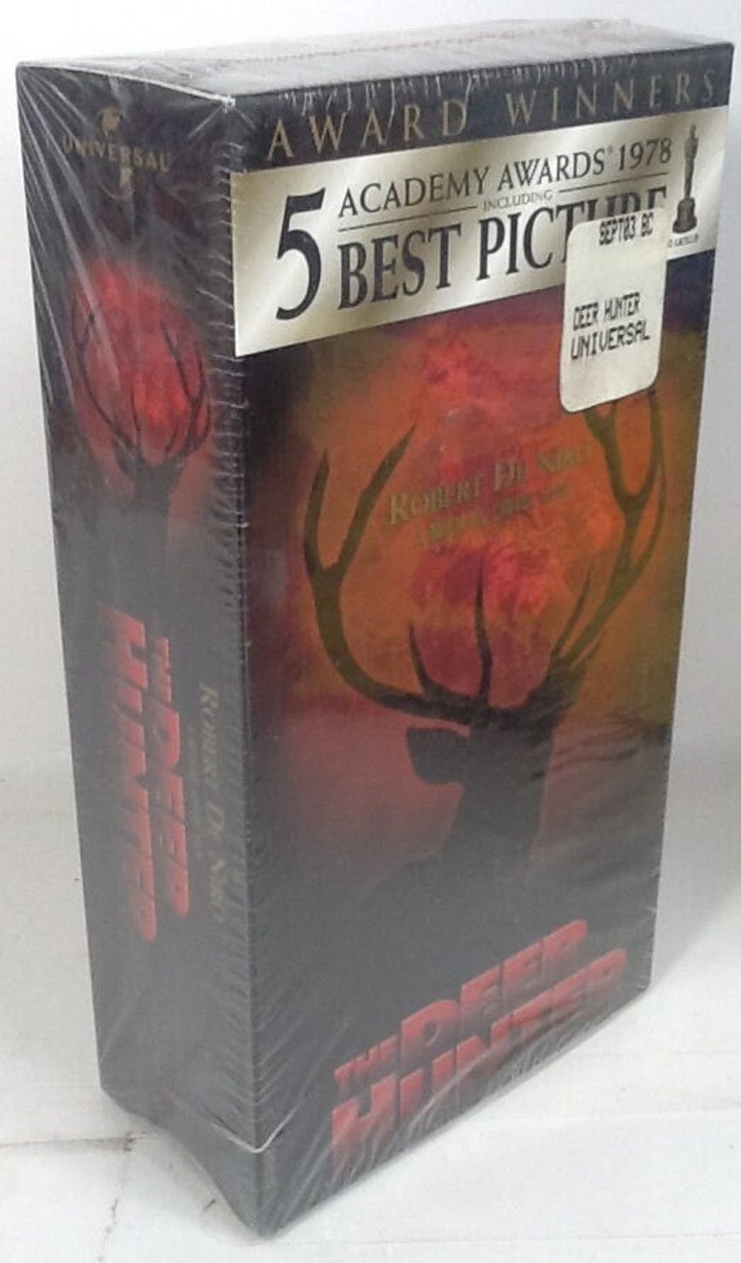 Factory Sealed the Deer Hunter VHS double Tape Robert De Niro ...