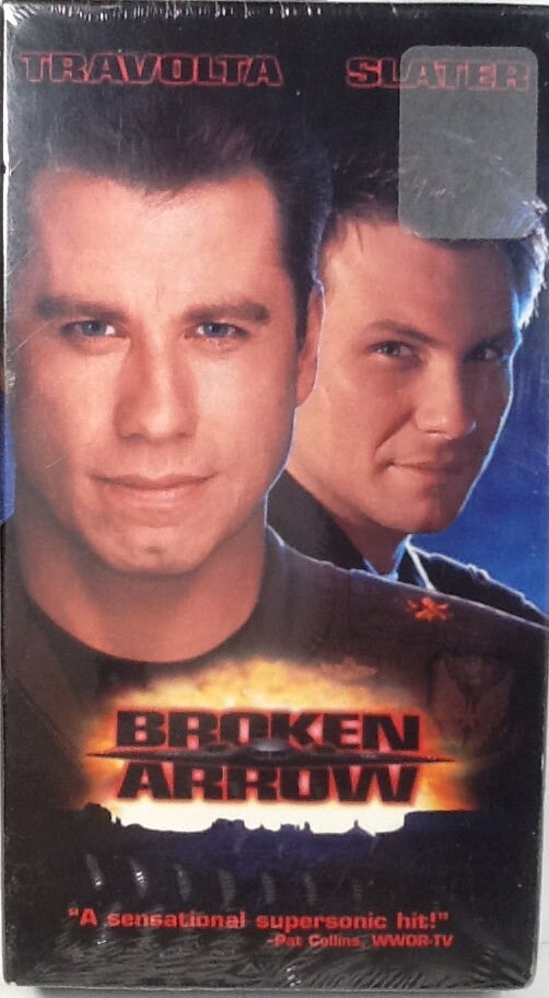 Factory Sealed Broken Arrow VHS John Travolta Christian Slater 1996 ...