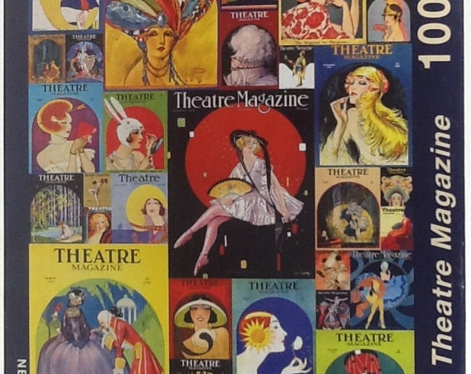 Vintage 1920's Theatre Magazine Covers 1000 Pc Jigsaw Puzzle 20 X 27 ...
