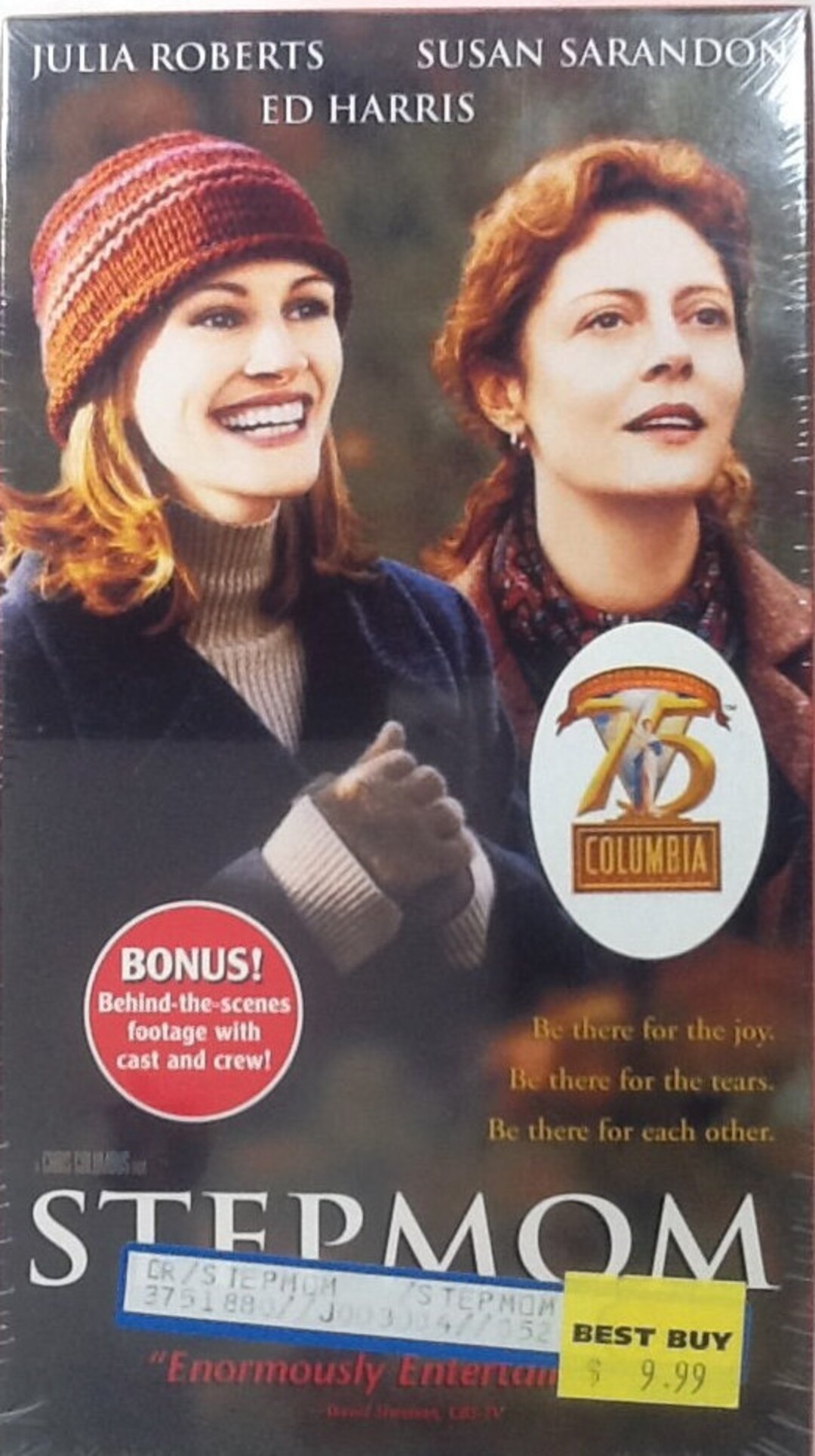 FACTORY SEALED Stepmom VHS Julia Roberts Susan Sarandon Ed Harris - Etsy